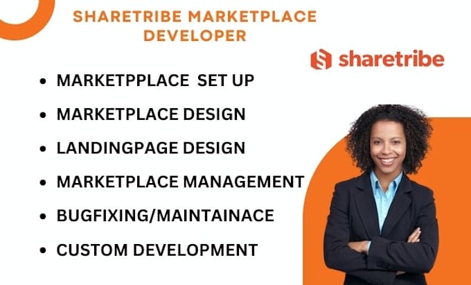 Setup and customize sharetribe marketplace with landing page by Guruwebsit | Fiverr