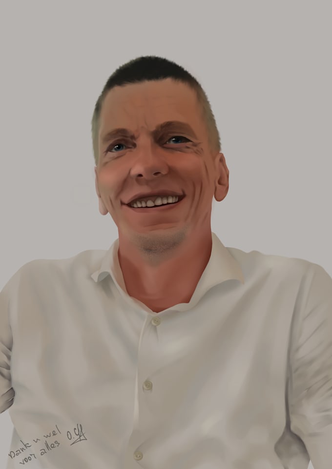 Draw a professional digital portrait from your photo by Olha_art | Fiverr