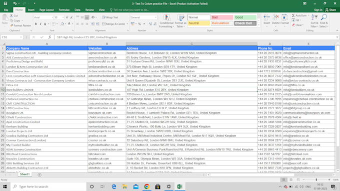 Clean excel spreadsheet excel data cleaning and data mining by Officialxcorp | Fiverr