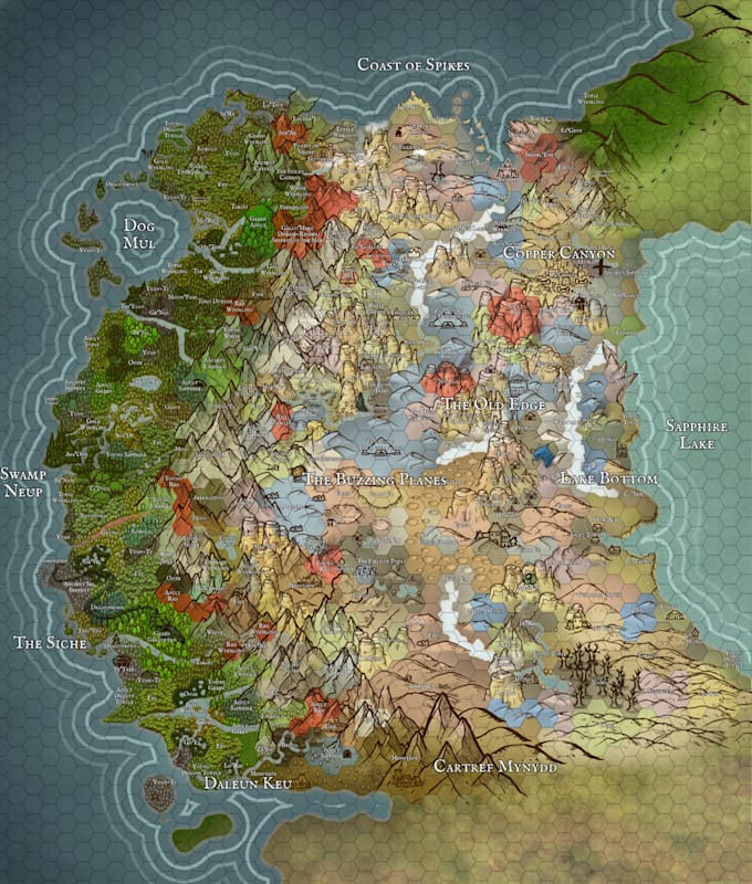 Create A Map Or Battlemap For Your Dnd Campaign By Yannickpit Fiverr