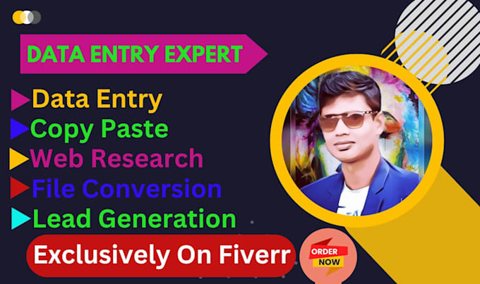 Do accurate data entry, copy paste, lead generation by Targetmonwer ...