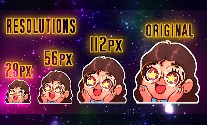 Create custom emotes for twitch by Baltazarf | Fiverr