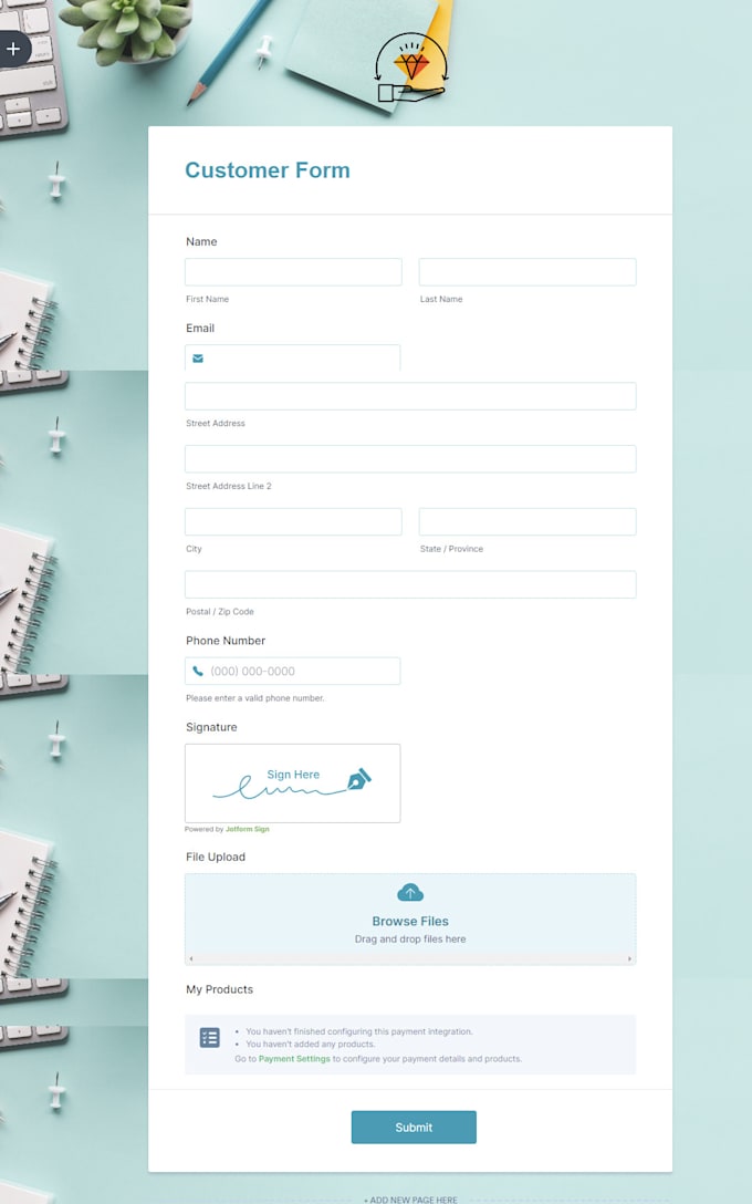 Create jotform, google form, typeform, sheets in 24 hours by Hashim ...