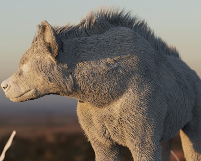 Do realistic 3d animal model,animal animation, 3d creature model with ...