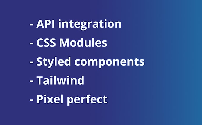 Be Your Frontend Developer Using React Tailwind Css Html By Marina Iutina Fiverr