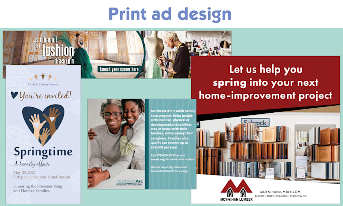 Design a full color print ad for a magazine or newspaper by Alunndesign ...