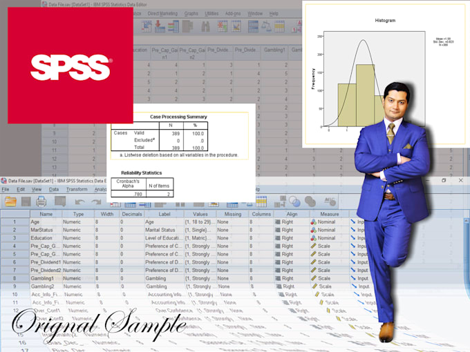 Do statistical analysis in spss, stata, eviews and excel by Biz_analytics | Fiverr