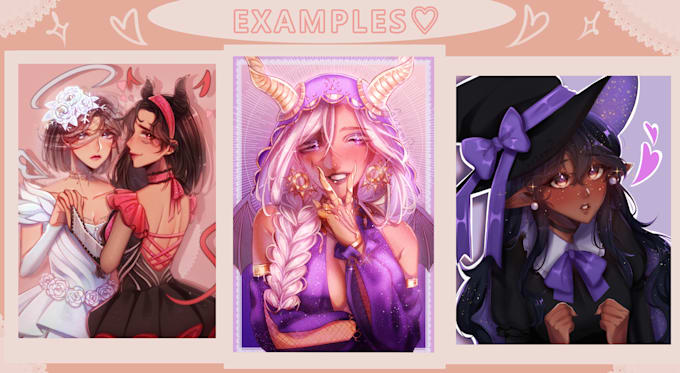 Draw Customized Manhwa Anime Or Chibi Art For You By Auzemii Fiverr