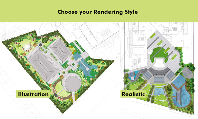 Render real estate masterplan and landscape design by Landscape_hue ...