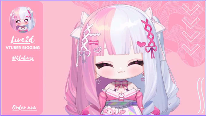 Draw and rig chibi vtuber model, live2d rigging, chibi, anime chibi by ...