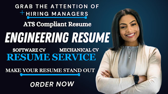 Do software engineer resume, mechanical resume, and ats resume writing ...