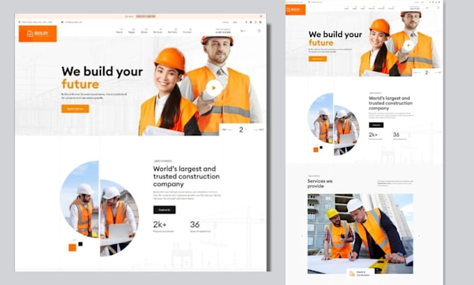 Create responsive wordpress landing page with elementor by Siamfarhan | Fiverr