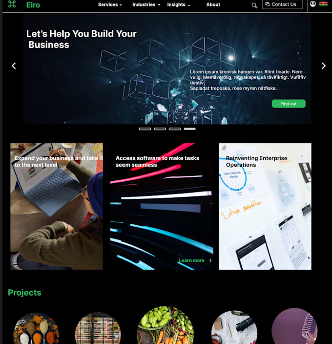 Build full stack web applications by Peterorioki | Fiverr