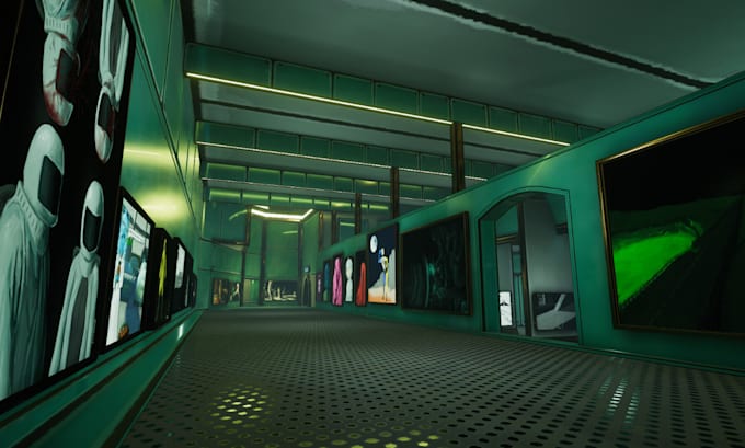 Create a vrchat world, vrc avatar world, vr architecture environment ...