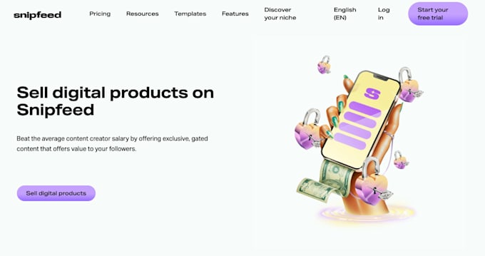 Set up a snipfeed linkinbio for you by Neogarden | Fiverr