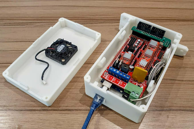 Design pcb enclosure or case for 3d printing or cnc by Danishbismillah ...