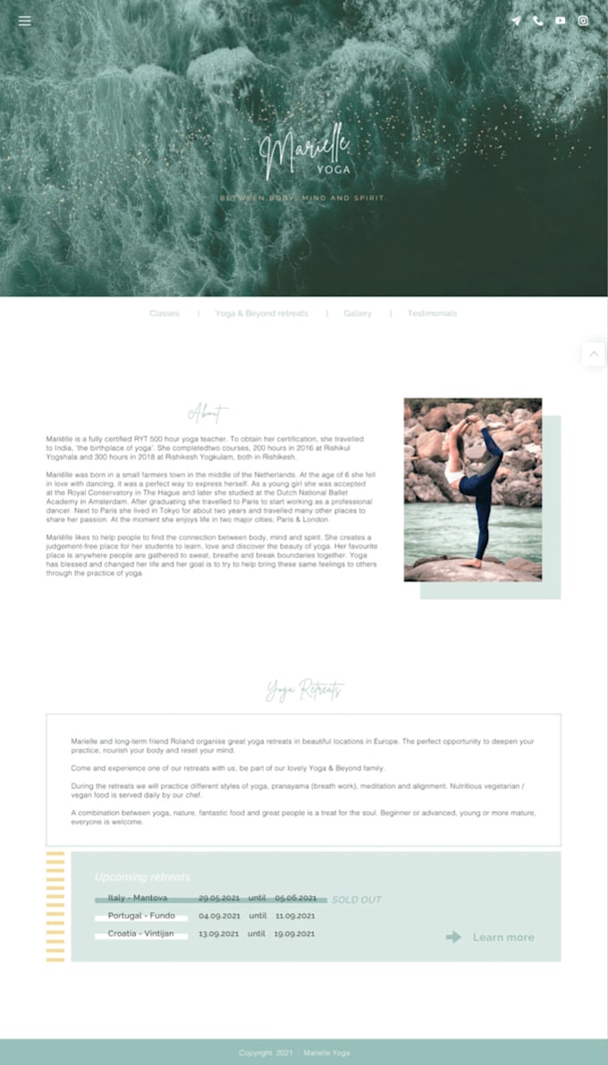 Create stylish website visual design by Lienh_studio | Fiverr