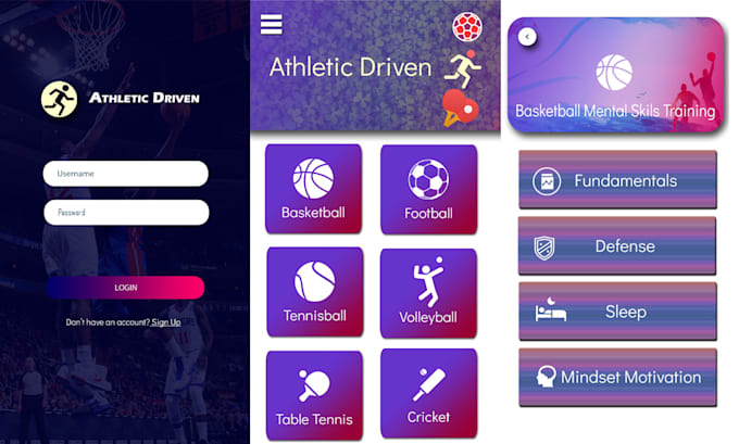 Do Mobile App Ui Ux Design Ui Mockup Wireframe Prototype By Mehnazzs