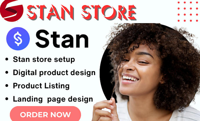 Design stan store setup stan digital product product upload stan ...