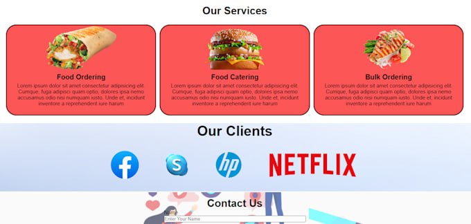 Do responsive web development using css,html,js and others by ...