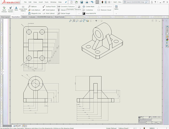Design 2d and 3d models for 3d printing using solidworks by ...