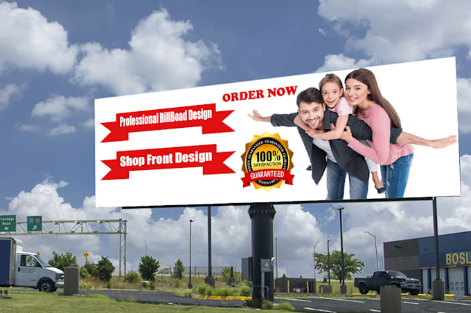 Design amazing storefront sign, window graphics signage, billboard ...