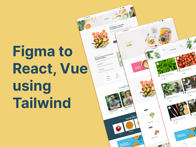 Convert figma to react js with responsive animation website by Shammi_riya | Fiverr