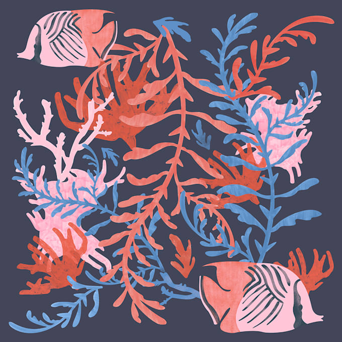 Create a beautiful textile pattern for you by Valeria_coda | Fiverr