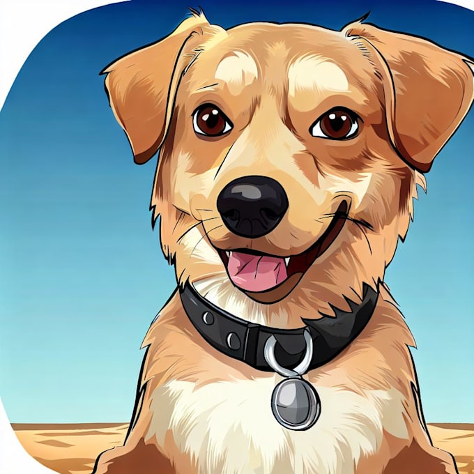 Create a pet portrait by Toaprautsee | Fiverr