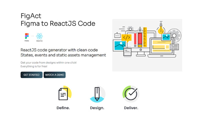 Convert figma design to react , figma to react bootstrap by ...