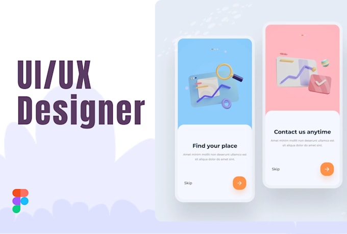 Create mobile app ui ux design figma by Omarafzal323 | Fiverr