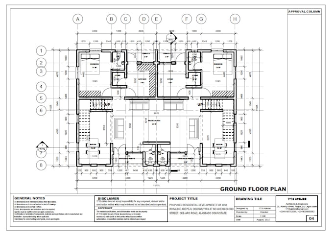 Draw redesign proposed architectural floor plans by Pauldex007 | Fiverr