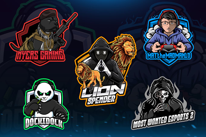 Design a unique sports, mascot, esports and gaming logo by ...