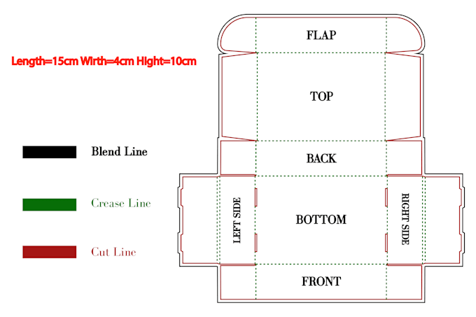 Create professional box dieline for your product packaging by ...