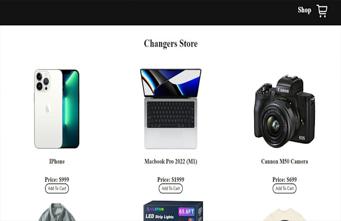 Create Webpage By Html Css React By Bilal0349 Fiverr