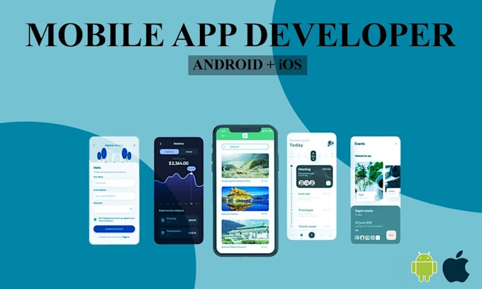 Develop ios and android mobile app development by Moazam7900 | Fiverr