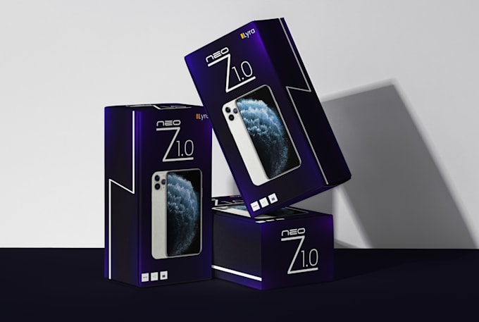 Do eye catchy gadgets box design, packaging design by Ahnafakram143 ...