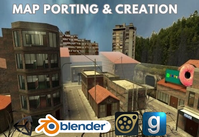 Create Or Port Your Gmod Map Game Maps Garrys Mod Playermodel Or