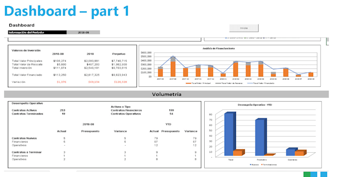 Develop you excel professional dashboard by Techtalentco | Fiverr