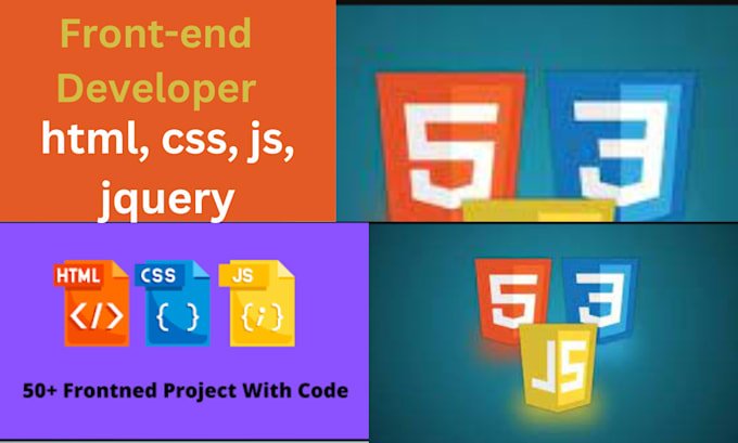 Create Frontend Website Design Using Html Css Javascript And Jquery By Mathjacobs Fiverr