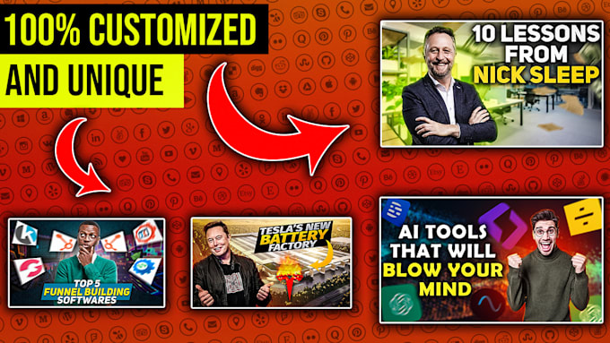 Create professional looking top 10 cash cow thumbnails by Sannan570 ...