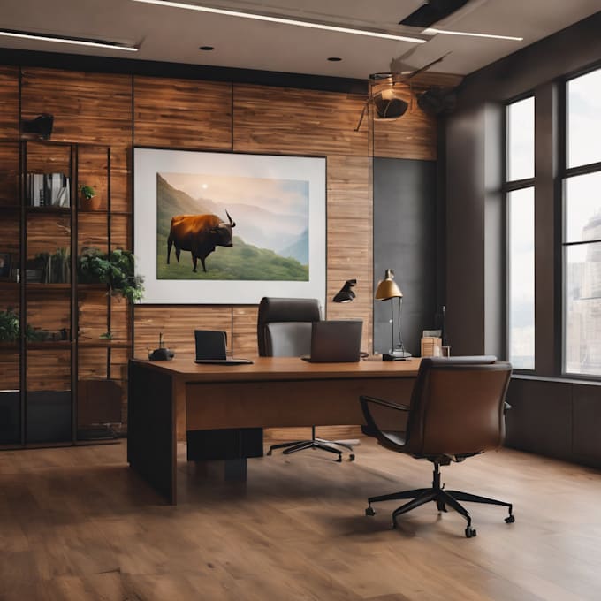 Design customized zoom office virtual backgrounds by Malik_awaleed | Fiverr