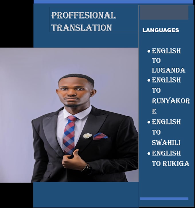 Translate anything for u from english to luganda, runyankore by ...