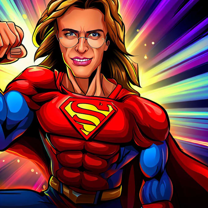 Design super hero illustrations and cartoon characters by Felilaaks ...