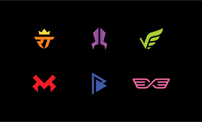 Crafting minimalist logo for esports, twitch, youtube by Chuyung | Fiverr