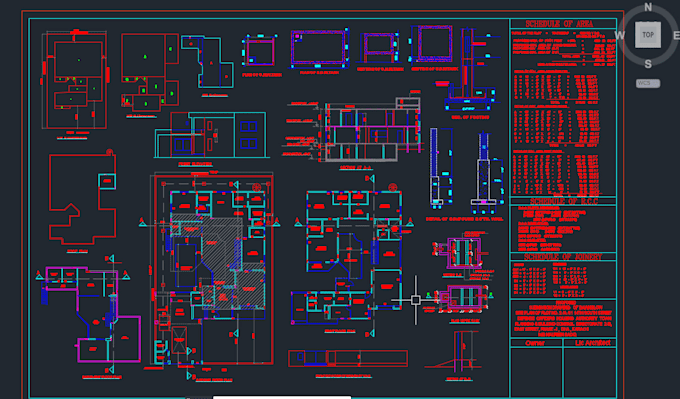 Creating impressive 2d autocad architectural drawing by Asmanaz109 | Fiverr