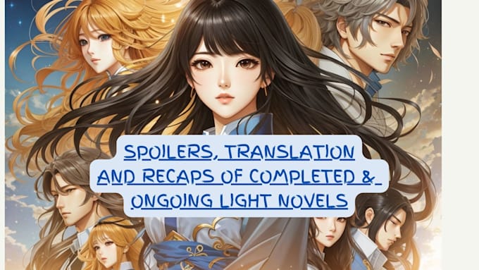 Give recaps, translation, spoilers of anime, manga, manhwa, novels by ...