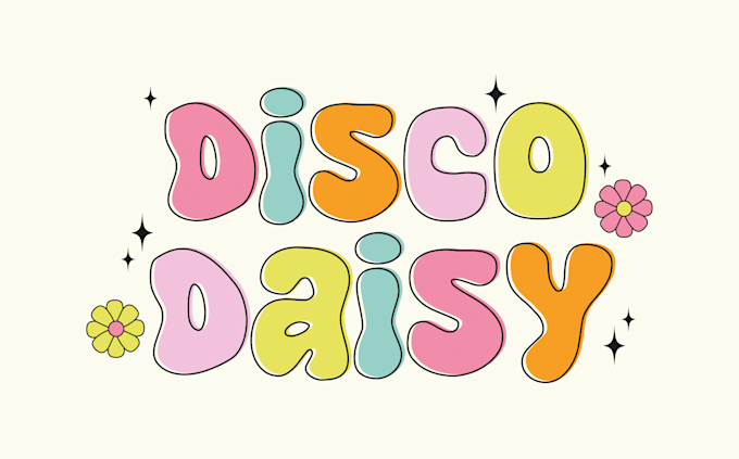 Create a fun groovy logo design for your brand by Ziggledesigns | Fiverr