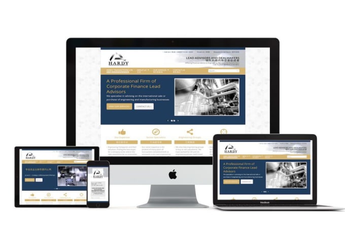 Develop professional responsive wordpress website design by Sharat21 ...