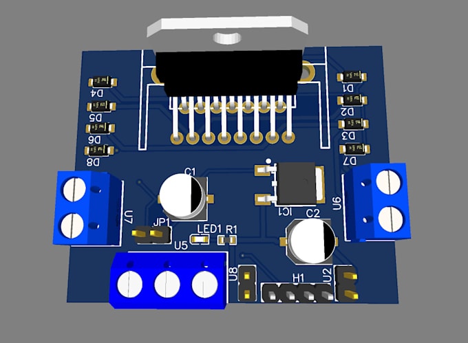 Design pcb board using easyeda and proteus by Danushka511 | Fiverr
